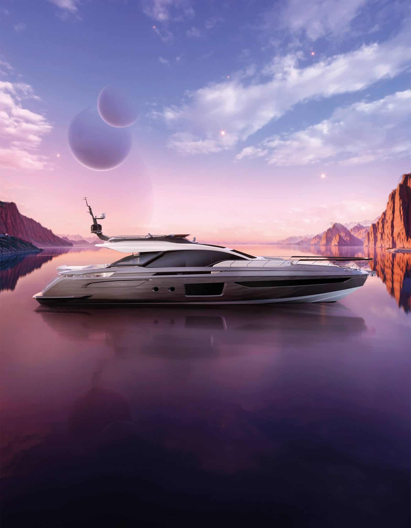 Azimut Fly 72 - flybridge, 72 foot yacht | Azimut Yachts